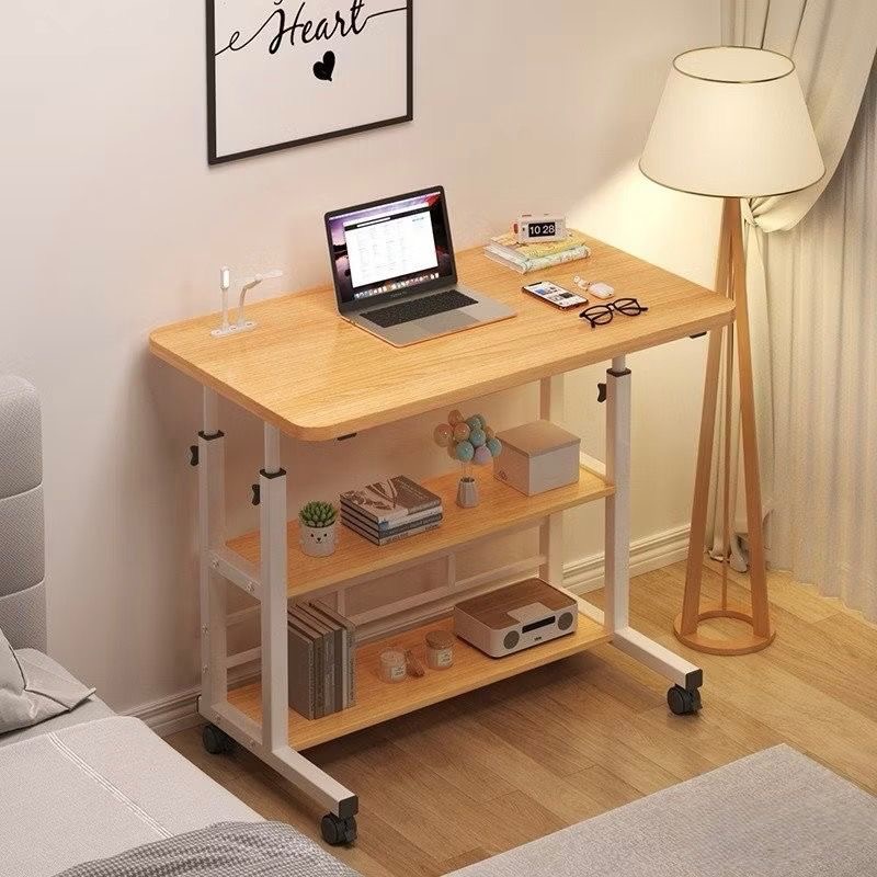 Adjustable Height Laptop Desk Table | Mobile Workstation Study Desk ...