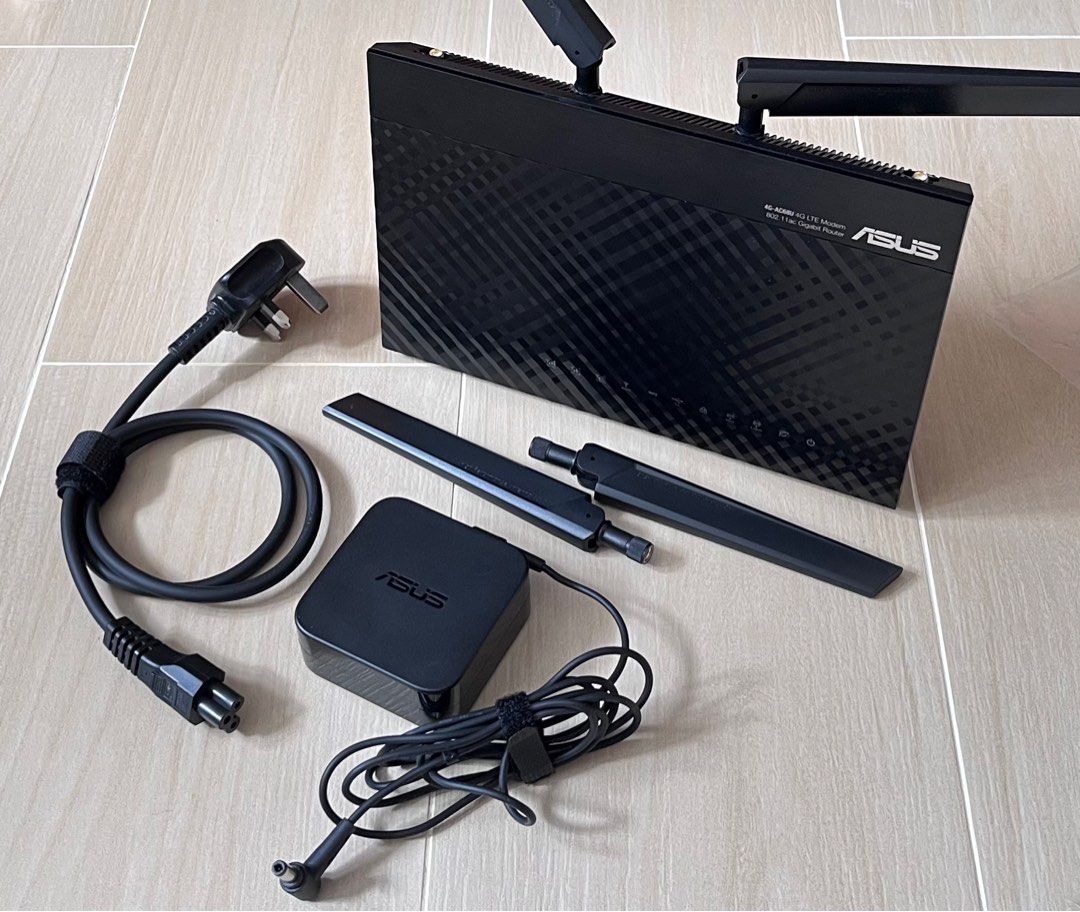 ASUS 4G-AC68U 4G LTE 路由器, 電腦＆科技, 電腦周邊及配件, Wifi及上網相關產品 - Carousell