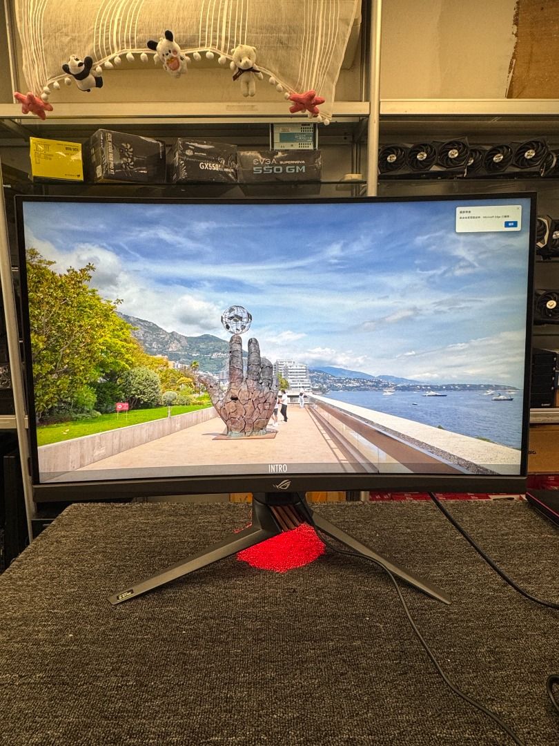 ASUS ROG PG27V 2K165HZ 27英吋 全高清 可掛墻 無邊框 2560x1440 165HZ 1ms 電競顯示器/電腦幕 ...