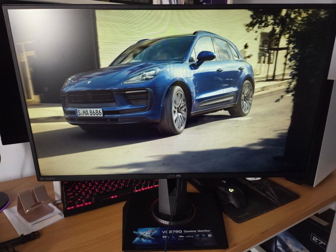 ASUS VG278 Gaming Monitor 1080p 144Hz, Computers & Tech, Parts ...