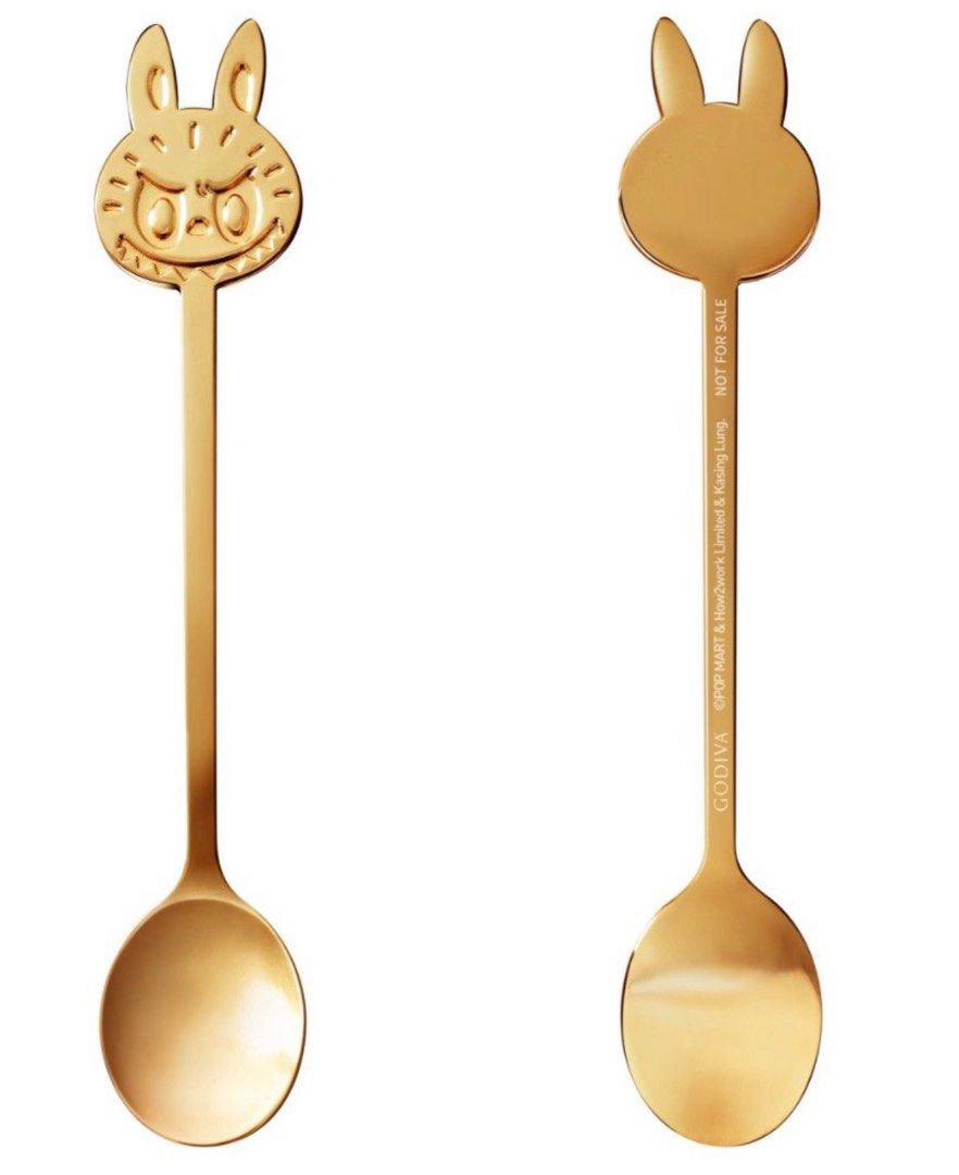 BN Godiva X Labubu stainless steel spoon, Hobbies & Toys, Memorabilia ...