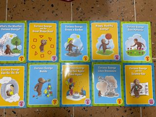 《Curious George》系列, 興趣及遊戲, 書本 & 文具, 兒童書籍 - Carousell