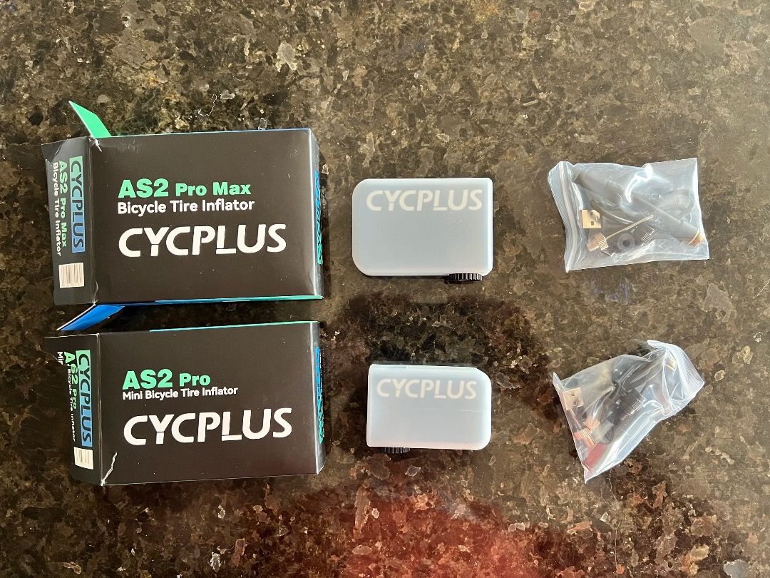 Cycplus AS2 Pro / Pro Max Mini Electric Pump, Sports Equipment ...