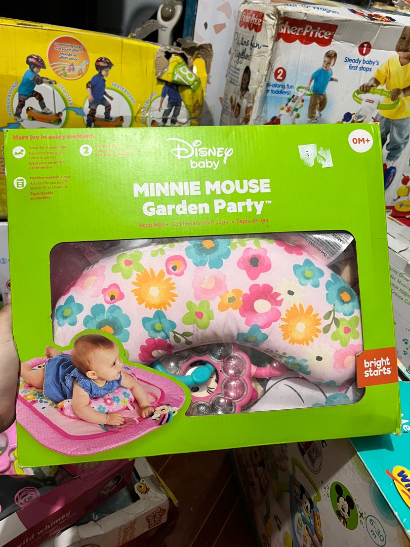 Disney minnie baby tummy time mat, Babies & Kids, Infant Playtime on ...