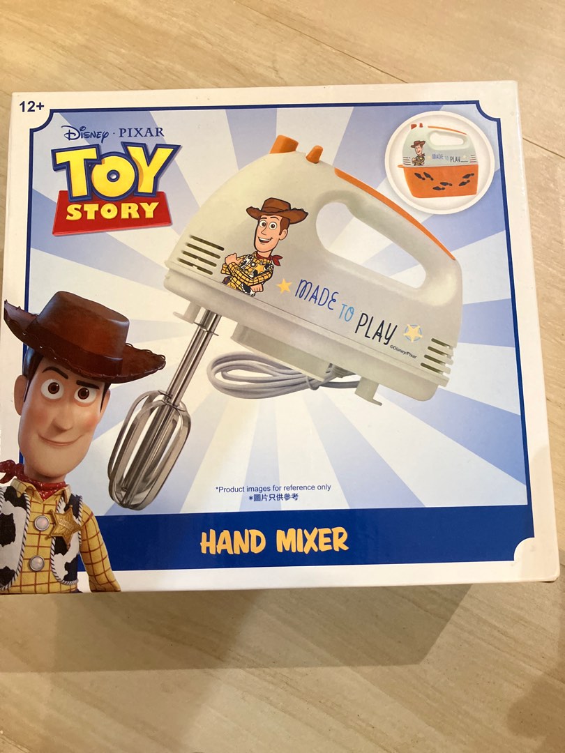 Disney Pixar Toy Story Hand Mixer, 家庭電器, 廚房電器, 打蛋器及廚師機 - Carousell