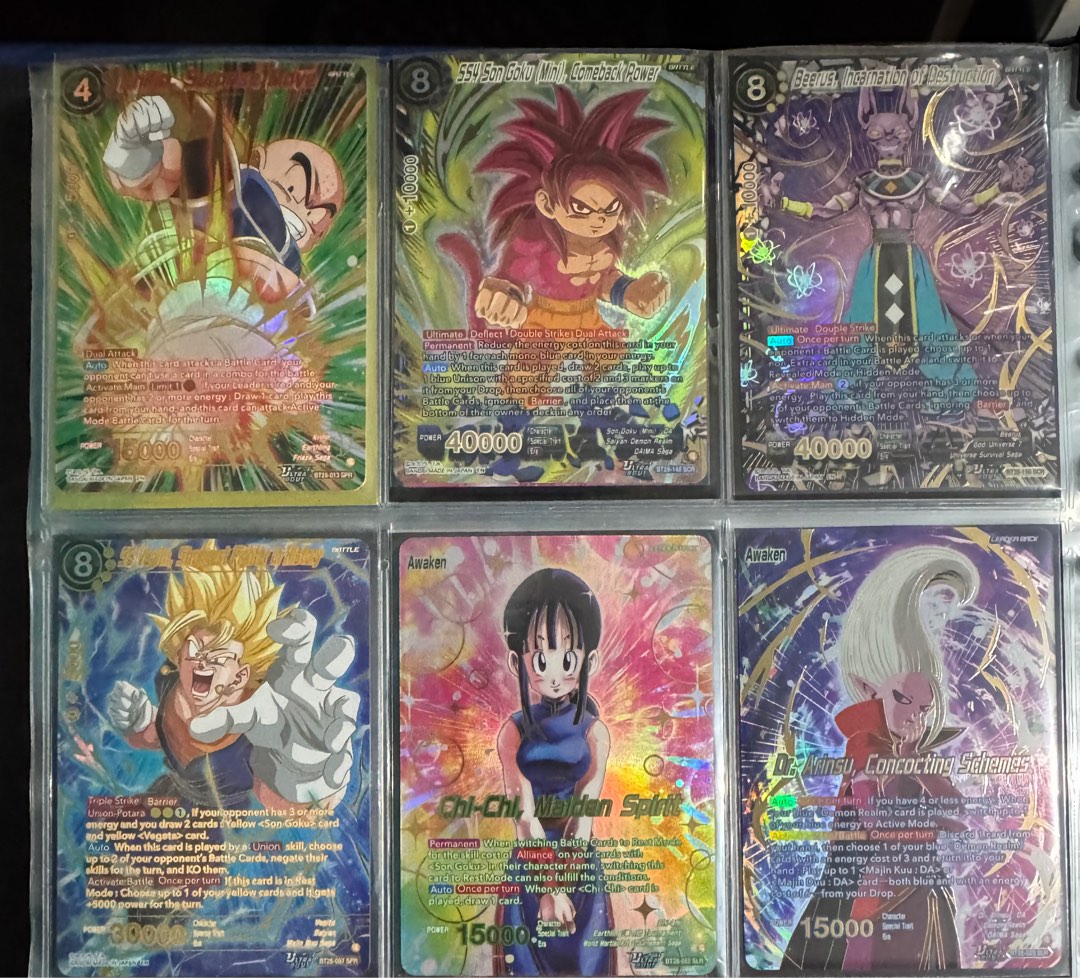 Dragonball card tcg bt28 SCR spr, Hobbies & Toys, Toys & Games on Carousell