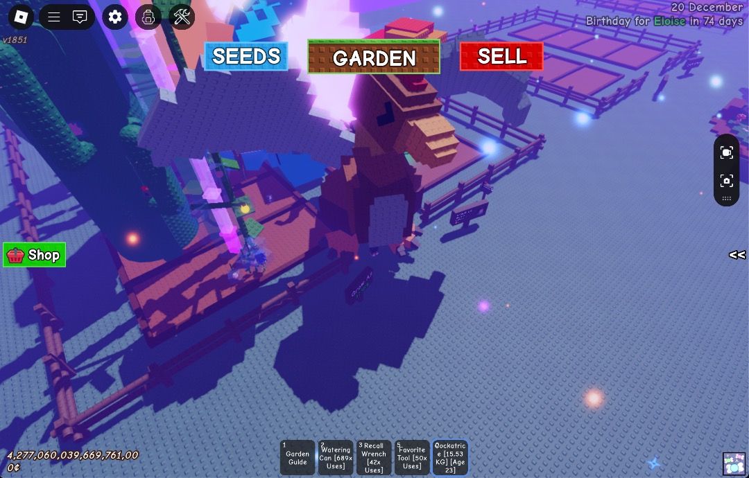 Huge Cockatrice, Rainbow Huge Glimmering sprite, Godly + Mega Imp ...