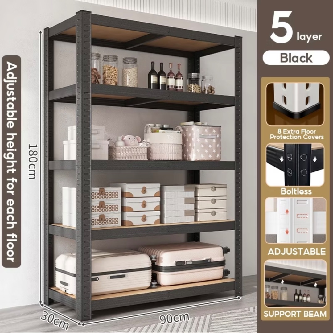 Heavy Duty Storage Rack | Boltless Adjustable Shelf Rack | Warehouse ...