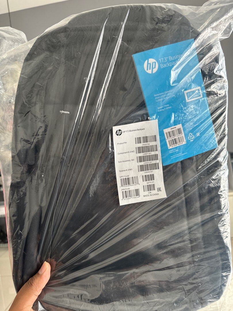 HP 17.3 Business Backpack 2SC67AA, Computers & Tech, Parts ...