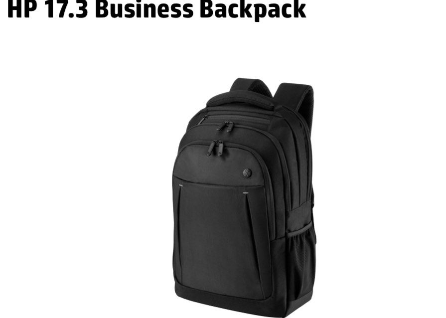 HP 17.3 Business Backpack 2SC67AA, Computers & Tech, Parts ...