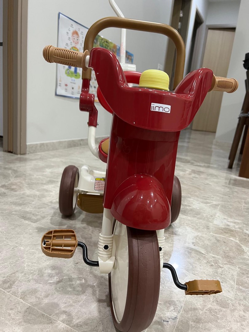 iimo Tricycle - Red, Babies & Kids, Going Out, Strollers on Carousell
