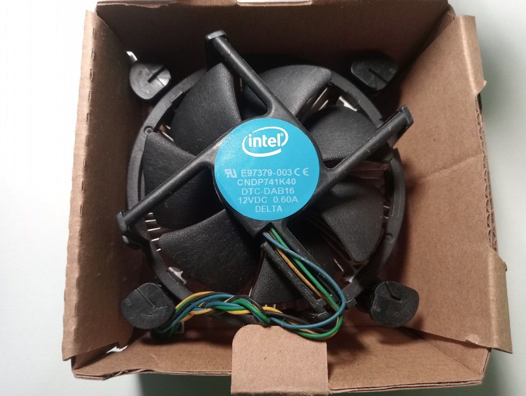 Intel Stock CPU Cooler E97379-003 (Intel I3-7100 CPU Cooler Fan ...