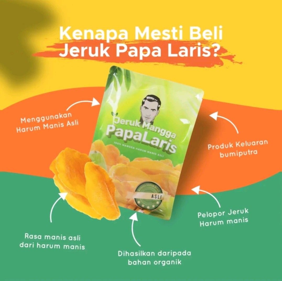 JERUK MANGGA PAPA LARIS BY ALIFF SYUKRI, Everything Else on Carousell