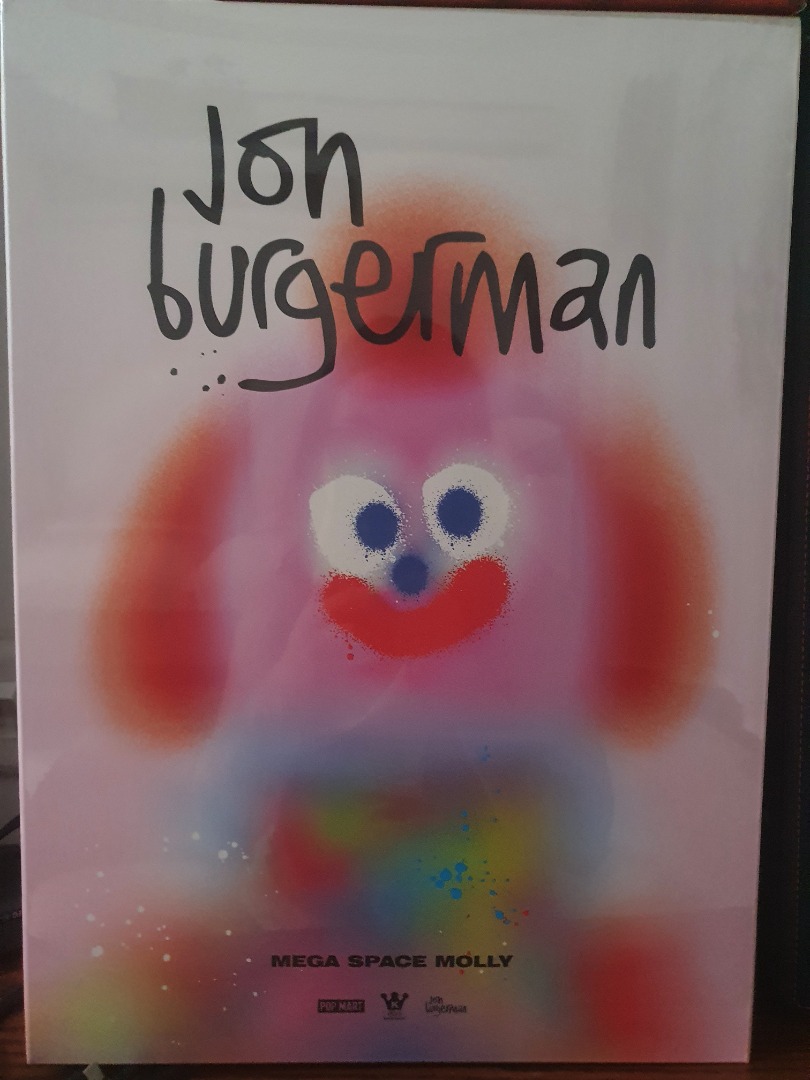 Jon Burgerman x Mega Space Molly 400%, Hobbies & Toys, Toys & Games on ...