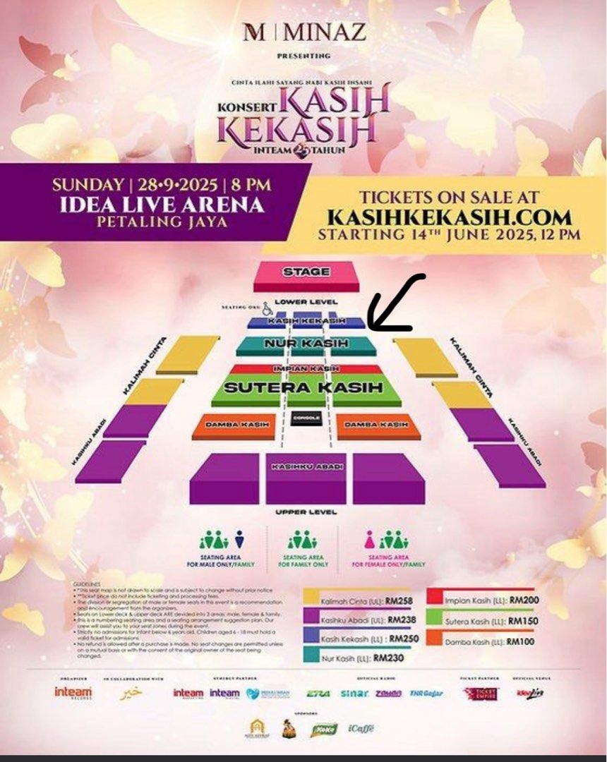 Konsert Inteam 2025, Tickets & Vouchers, Event Tickets on Carousell