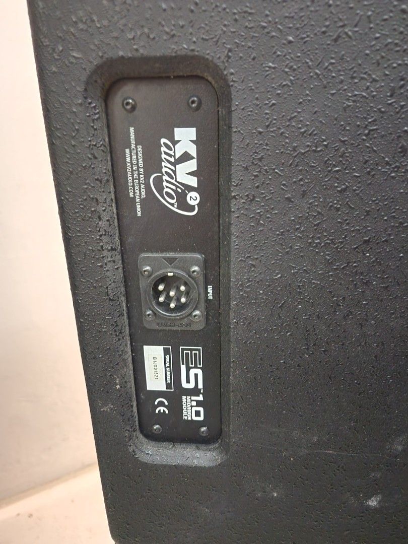 KV2 Audio EPAK 2500R Amplifiers and ES Series Speakers, Audio ...