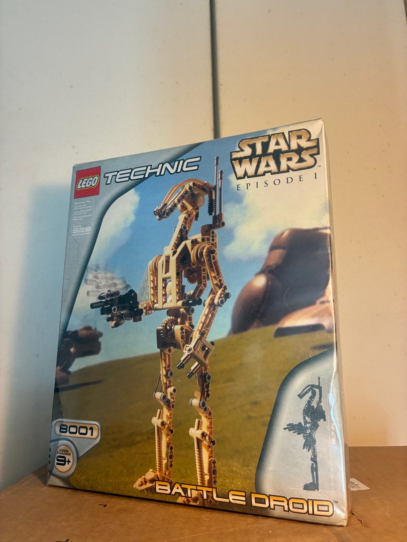 Lego 8001 Technic Star Wars Episode I Battle Droid, 興趣及遊戲, 玩具 & 遊戲類 ...