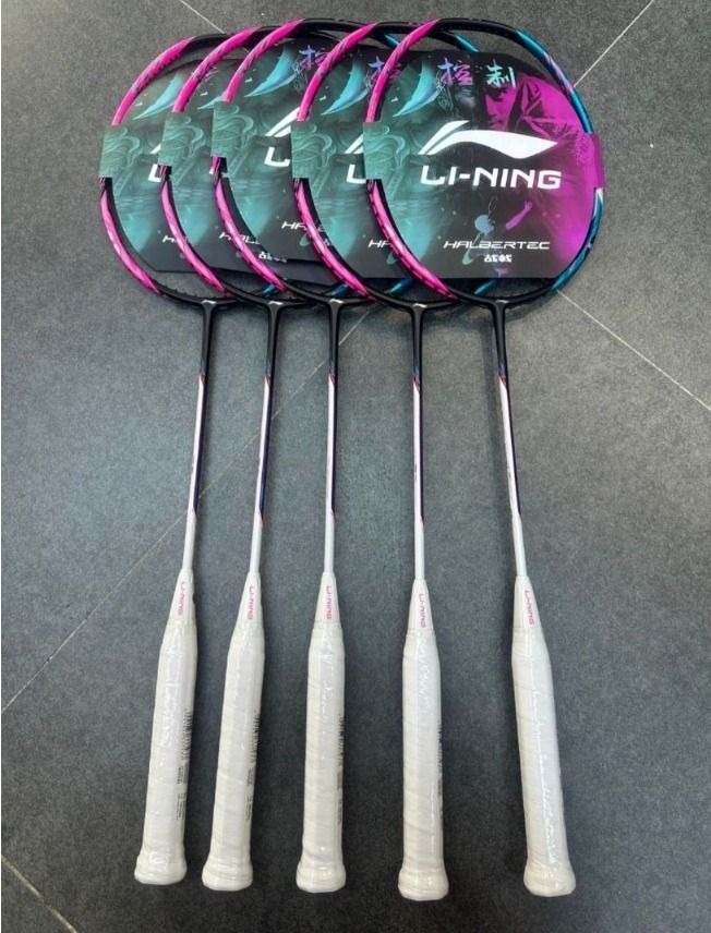 Li-Ning Halberd Series 8000 All-Carbon Fiber Badminton Racket (Single ...