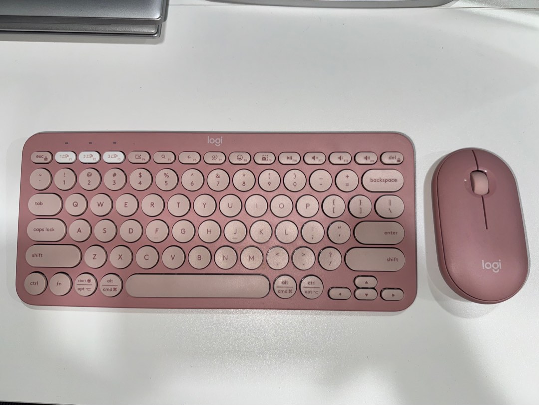Logitech Pebble Keyboard and Mouse Set, Computers & Tech, Parts ...