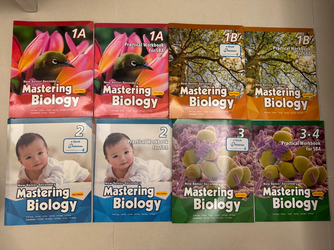 Mastering Biology Textbooks and Workbooks, 興趣及遊戲, 書本 & 文具, 教科書 - Carousell