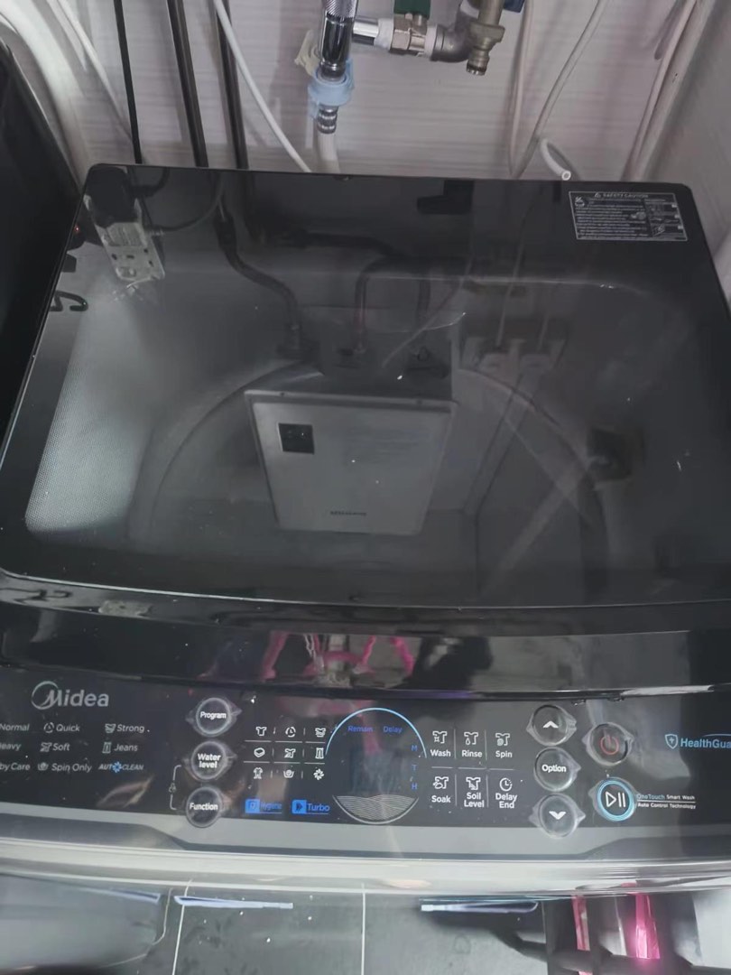 Midea Top Load Washing Machine 7.5Kg, TV & Home Appliances, Washing ...