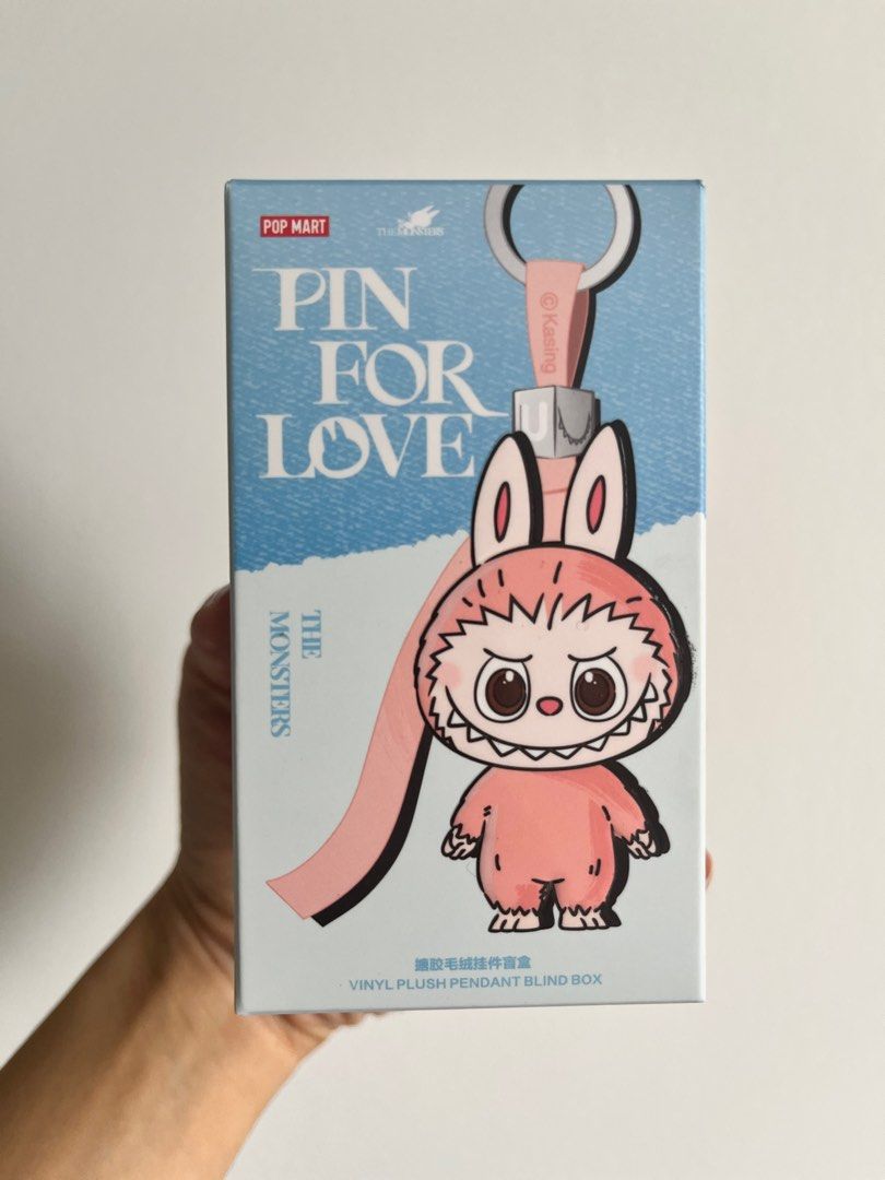 Mini Labubu Pin For Love Pop Now - Box Z, Hobbies & Toys, Toys & Games ...