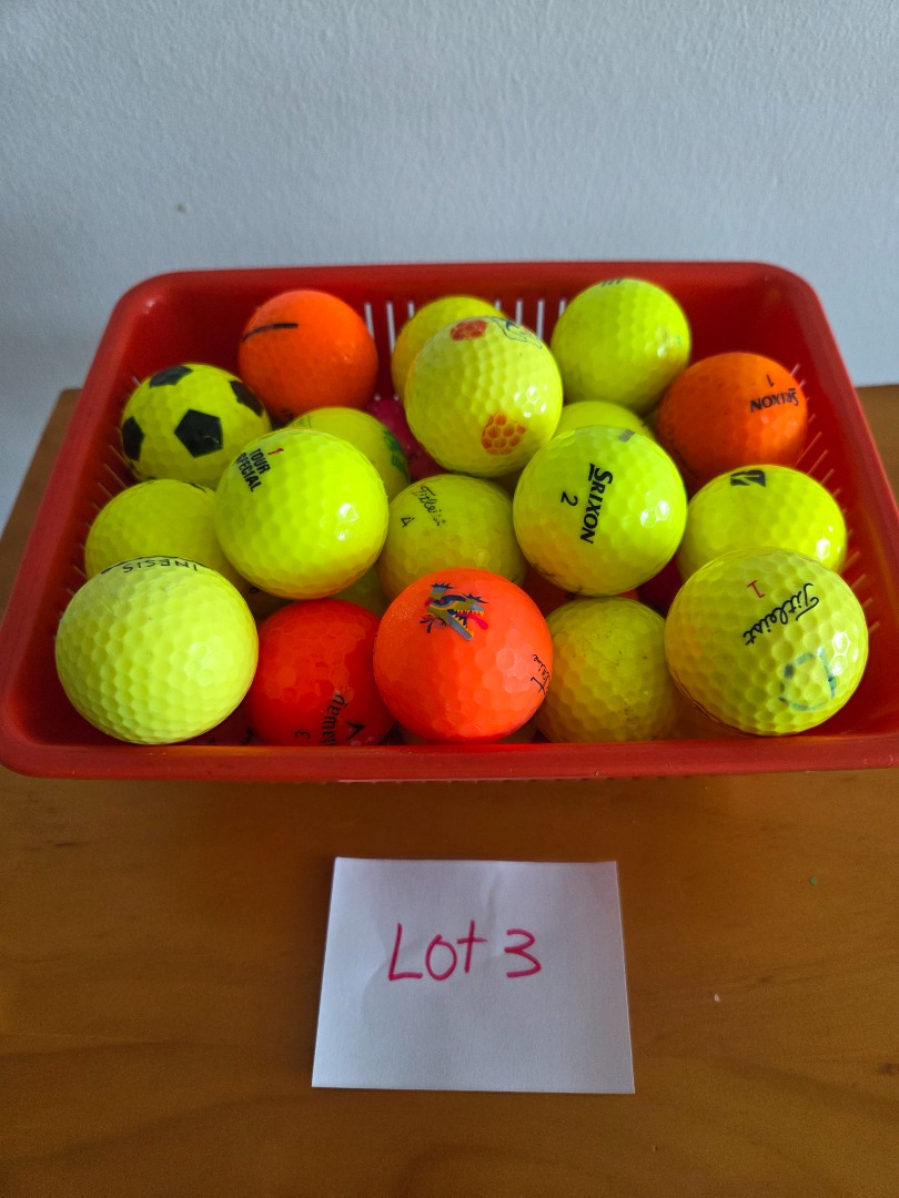 Mixed Golf Balls - Lot 3, Sports Equipment, Sports & Games, Golf on ...