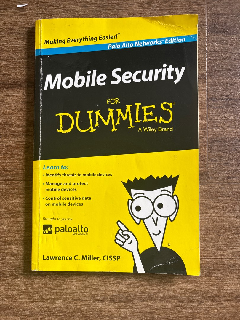 Mobile Security for Dummies - Palo Alto Networks Edition, Hobbies ...