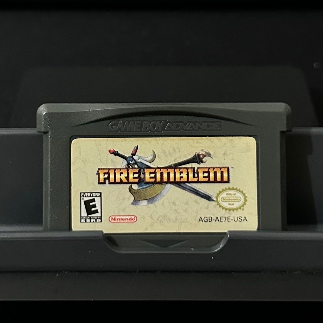 Nintendo Gameboy Advance GBA Fire Emblem: The Blazing Blade, Video ...