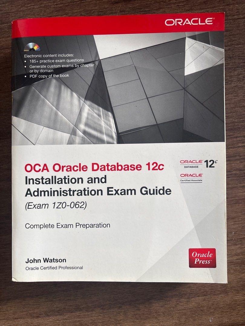 OCA Oracle Database 12c Exam Guide, Hobbies & Toys, Books & Magazines, Textbooks on Carousell