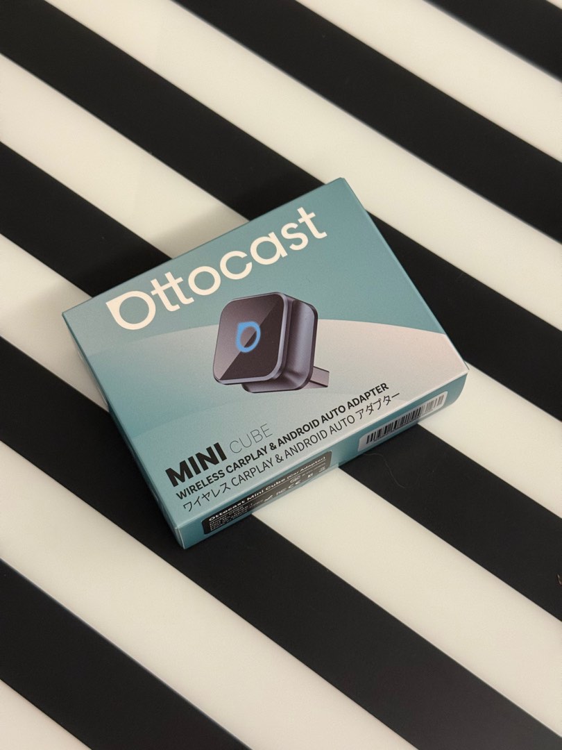 Ottocast Mini Cube 3.0 Wireless CarPlay/Android Auto Adapter, Car ...