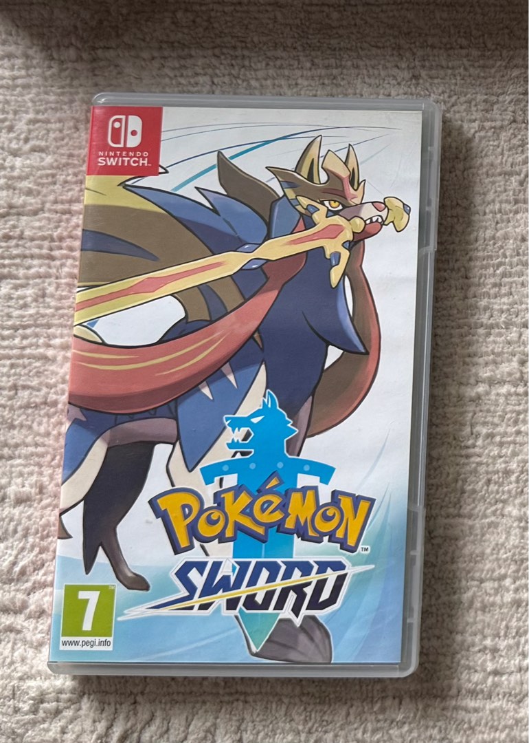 Pokemon Sword - Nintendo Switch Game, Video Gaming, Video Games ...
