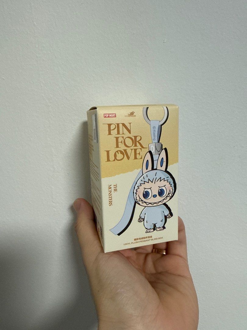 PopMart LABUBU Pin For Love, Hobbies & Toys, Toys & Games on Carousell