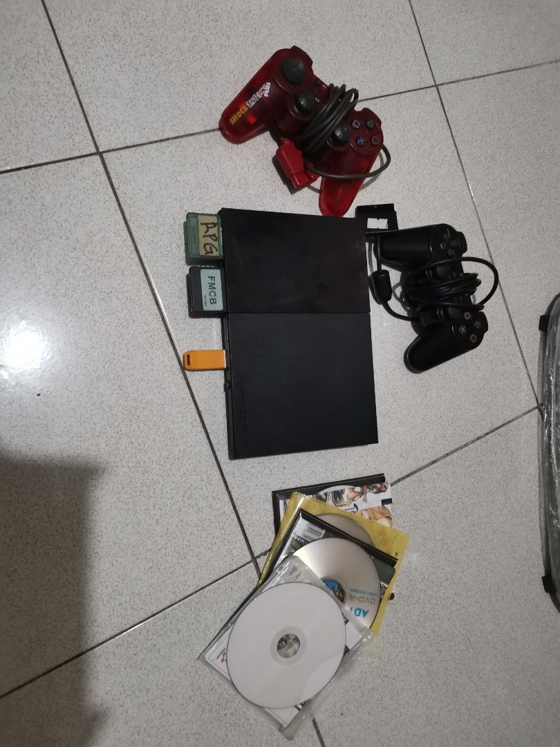 ps2 slim good lens naka freemcboot na din, Video Gaming, Video Game ...