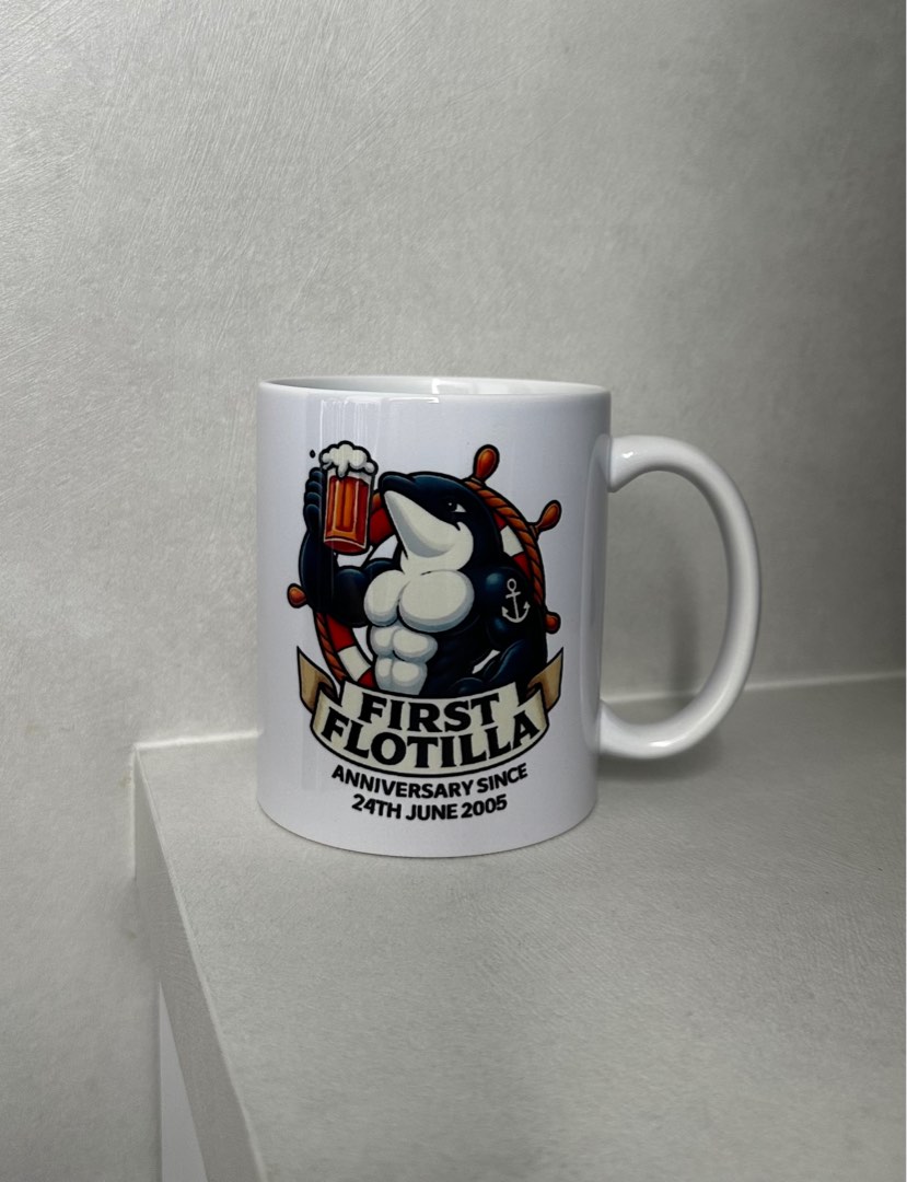 RSN Exclusive First Flotilla Mug (Fleet Design), Furniture & Home ...