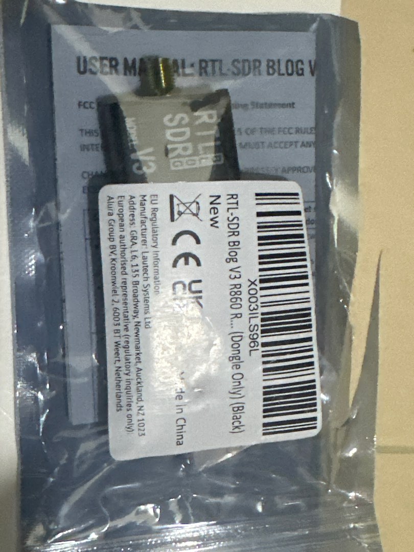 RTL-SDR Blog V3 R860 RTL-SDR Dongle (Black), Computers & Tech, Parts ...