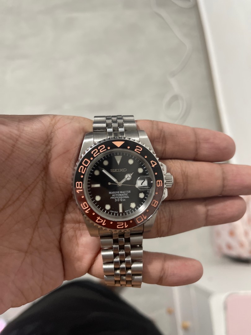 Seiko gmt mod, Men's Fashion, Watches & Accessories, Watches on Carousell