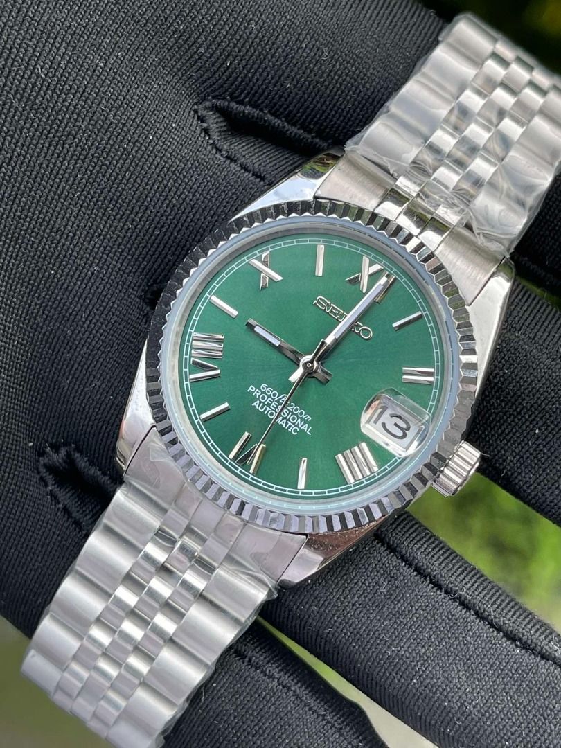 Seiko Mods (DateJust Numeral & Arabic Dial), Luxury, Watches on Carousell