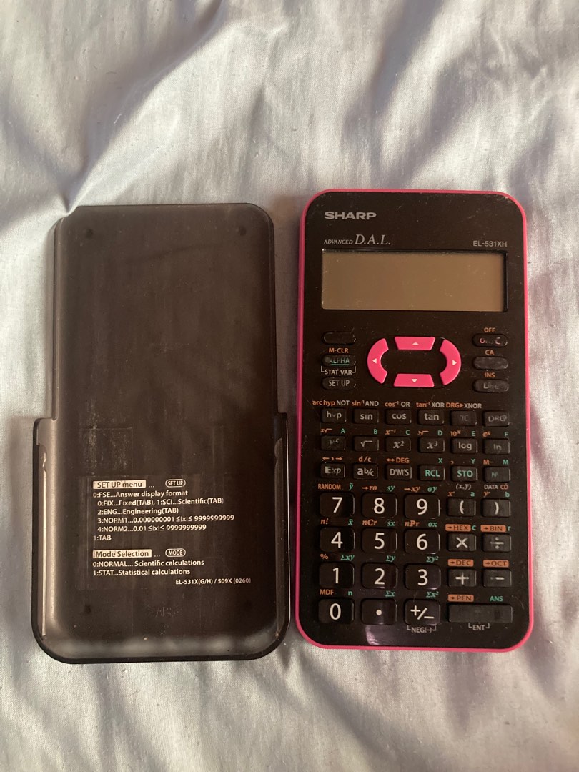SHARP EL-531XH Scientific Calculator, Mobile Phones & Gadgets, Other ...