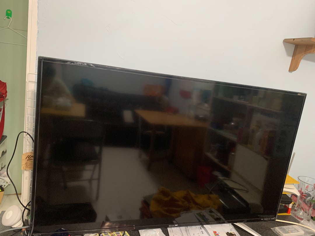 Sharp LCD color TV電視機LC-50S50H 4K 3840x2160, 家庭電器, 電視 & 其他娛樂, 電視 ...