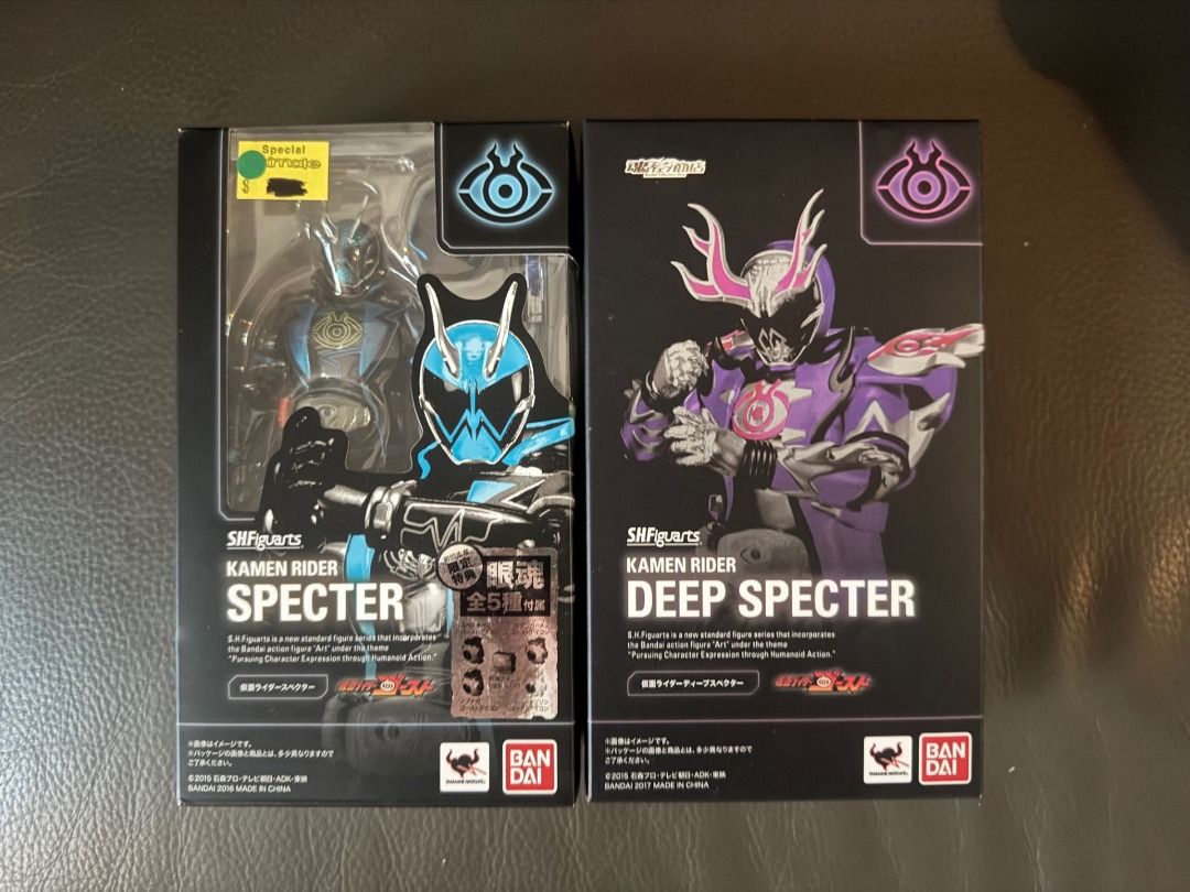 SHF Evol, Zero-One Realizing Hopper, Ghost+電單車, Deep Specter, 電王 零諾斯 ...