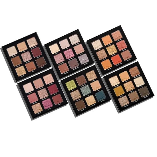 Sigma Beauty ON-THE-GO EYESHADOW PALETTE ROSY/ HAZY/ RITZY / FIERY ...