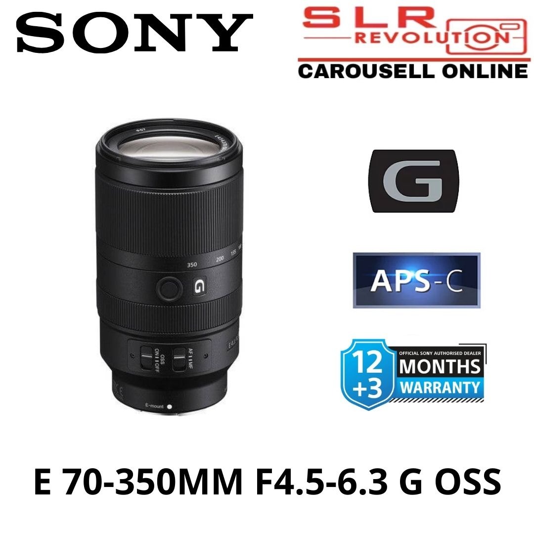 SONY E 70-350MM F4.5-6.3G OSS e70-350mm, Photography, Lens & Kits on ...