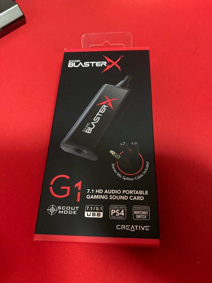 Sound BlasterX G1, Audio, Portable Audio Accessories on Carousell