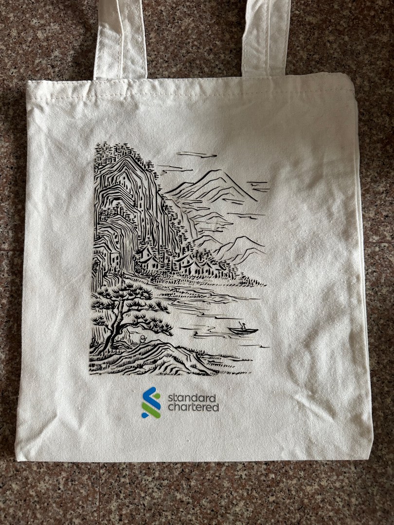 Standard Chartered Tote Bag, Women's Fashion, Bags & Wallets, Tote Bags ...