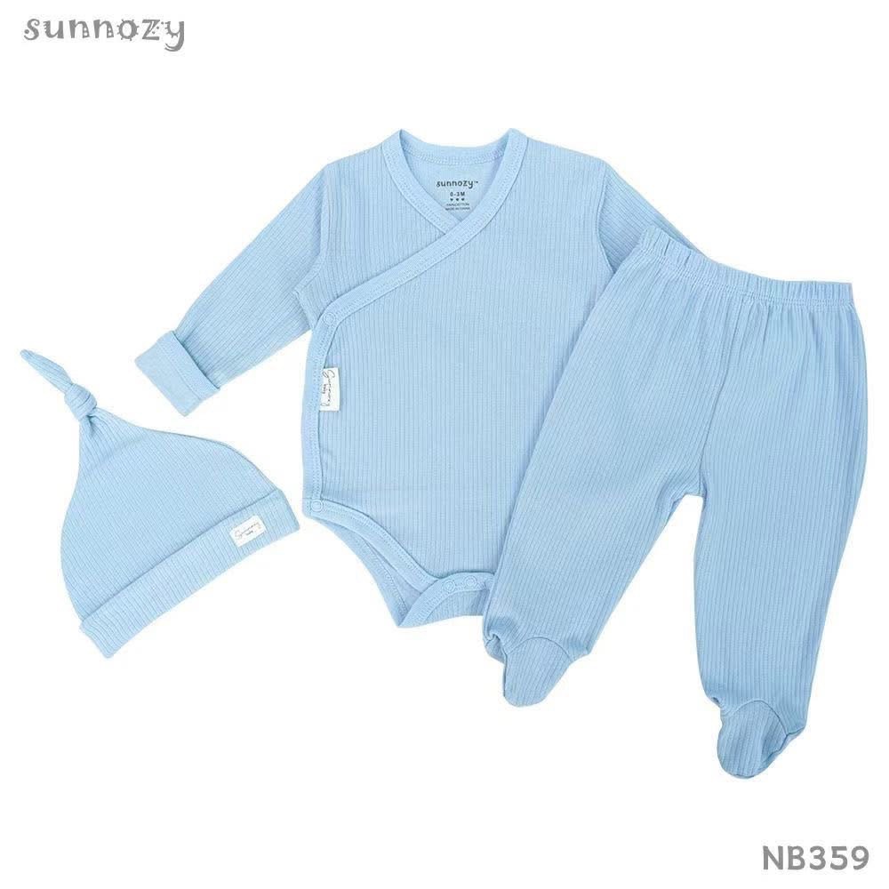 Sunnozy 3pc Infant Set (Light Blue), Babies & Kids, Babies & Kids ...