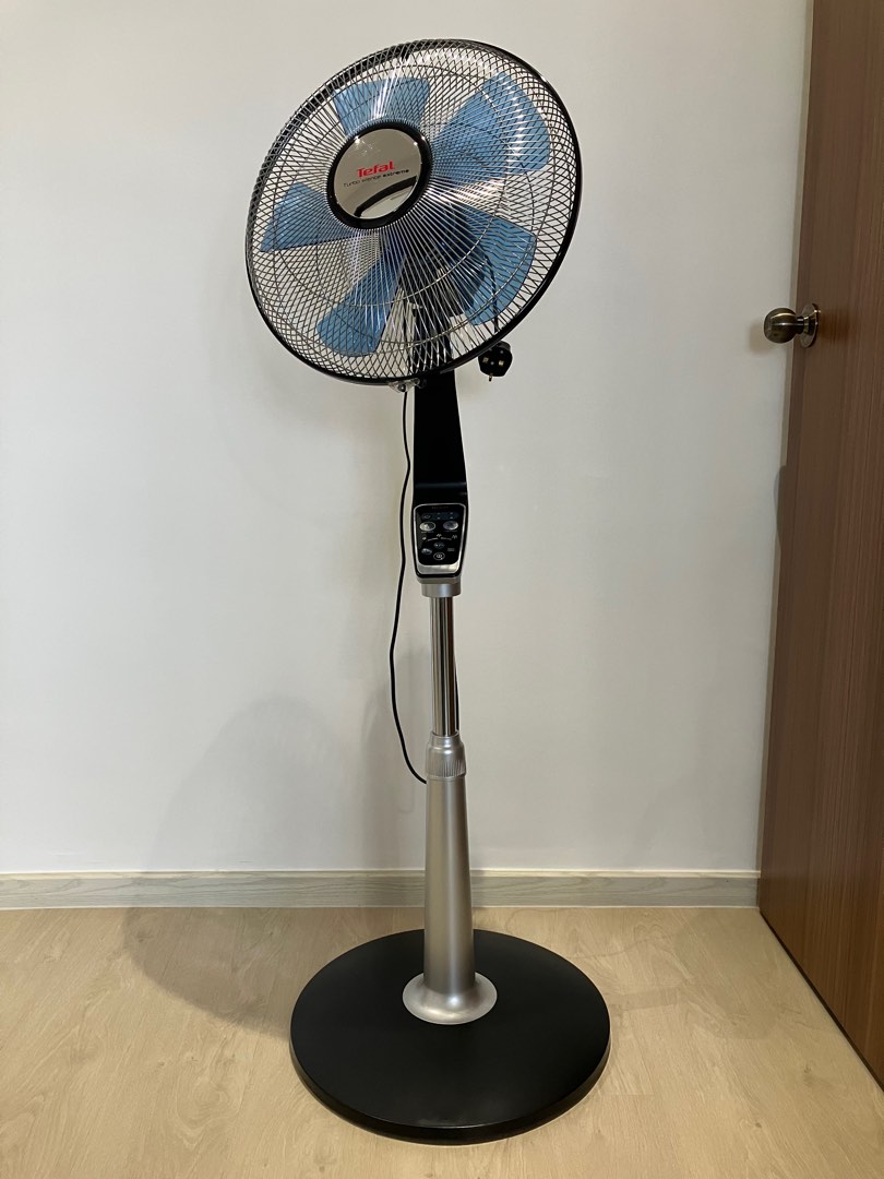 Tefal Turbo Silence Extreme Stand Fan 16" VF5670, Furniture & Home ...