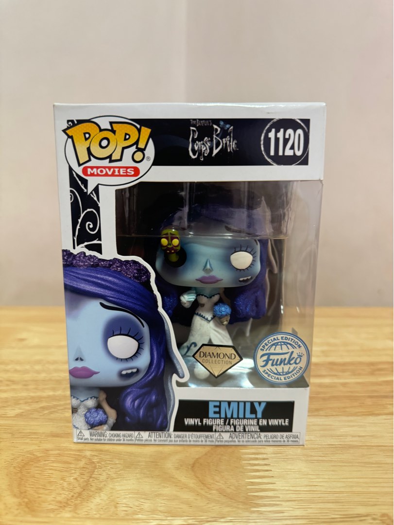 The Corpse Bride Emily Diamond Funko pop, Hobbies & Toys, Toys & Games ...