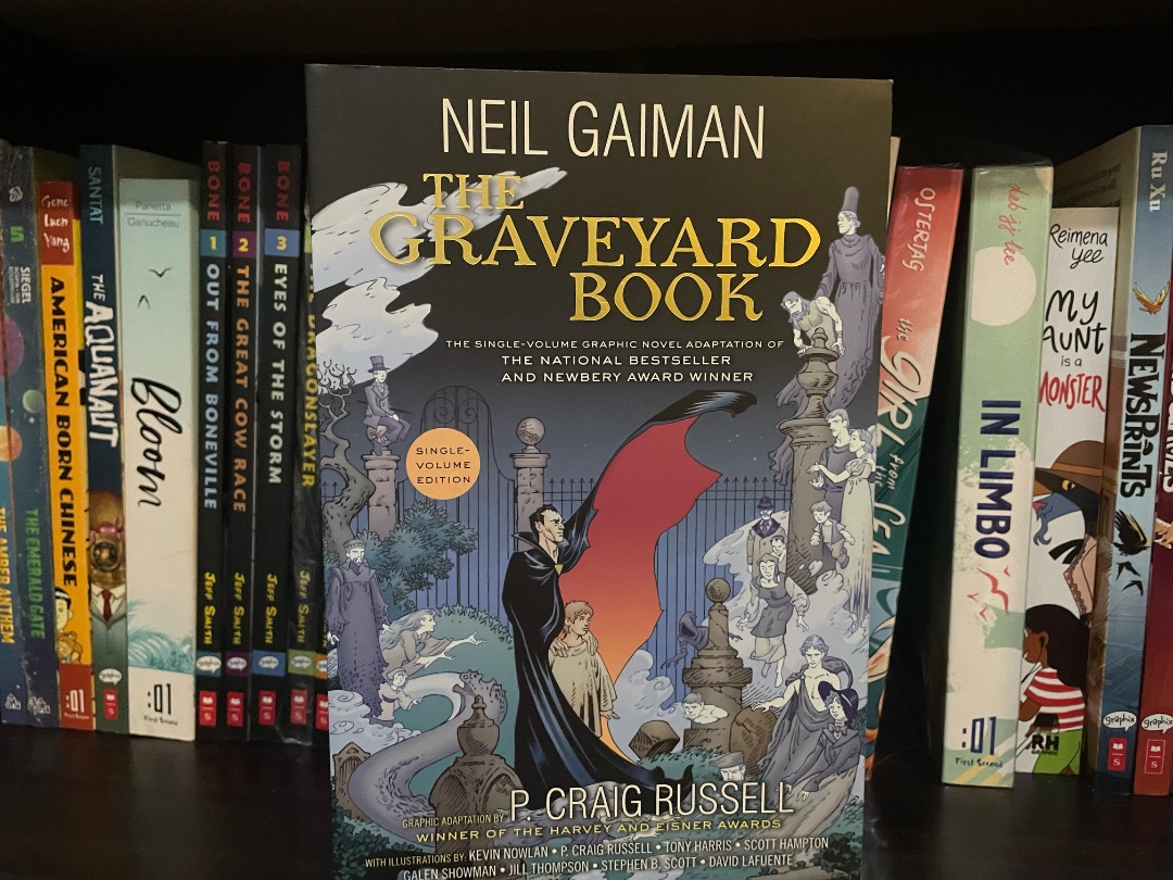 The Graveyard Book omnibus graphic novel TPB, Hobbies & Toys, Books ...