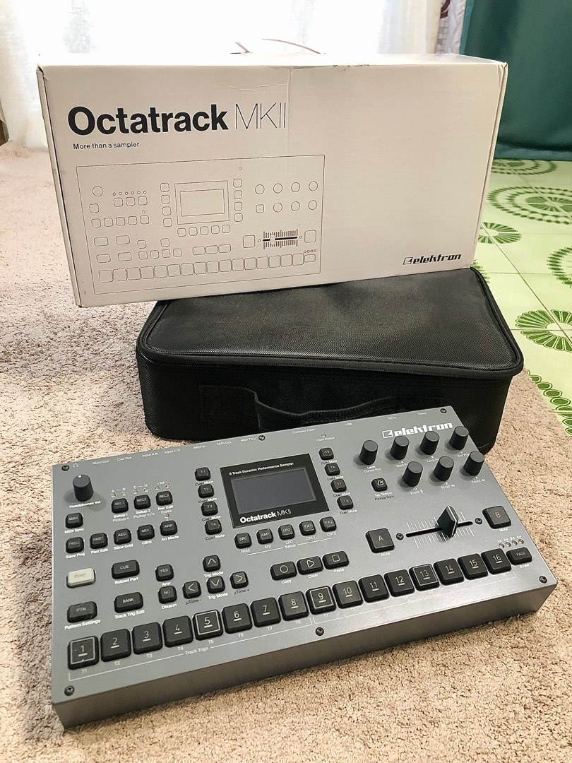 新 Electron Octatrack MK II sampler 連盒 手提袋, 興趣及遊戲, 音樂、樂器 & 配件, 樂器 ...
